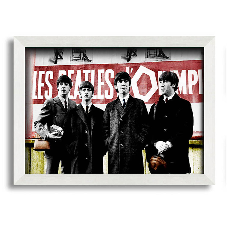 Ophelia & Co. Felda The Beatles In Liverpool - Single Picture Frame Art ...