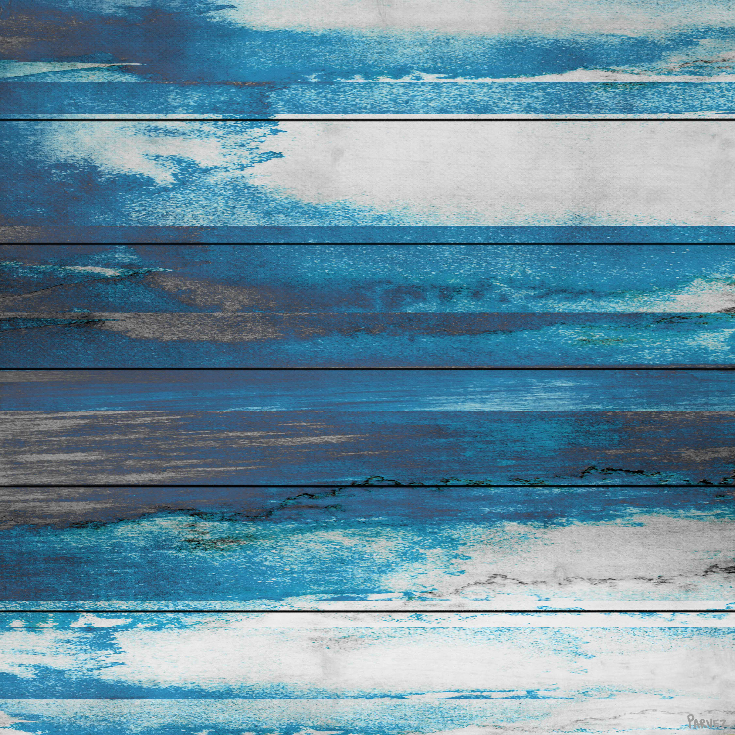 Parvez Taj 'Veradero' by Parvez Taj Painting Print on White Wood | Wayfair