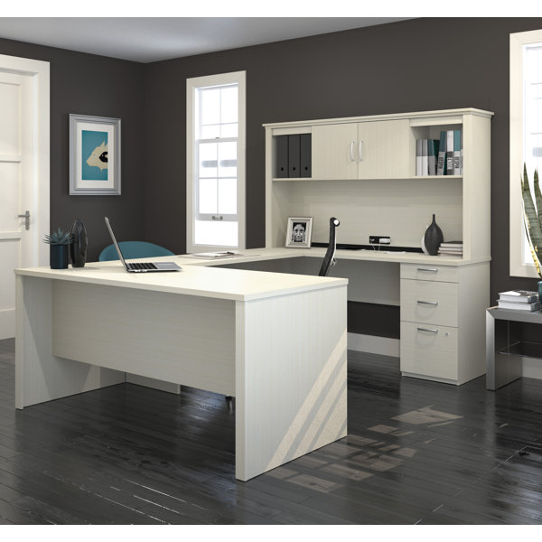 Executive U-Shaped Desks You'll Love | Wayfair