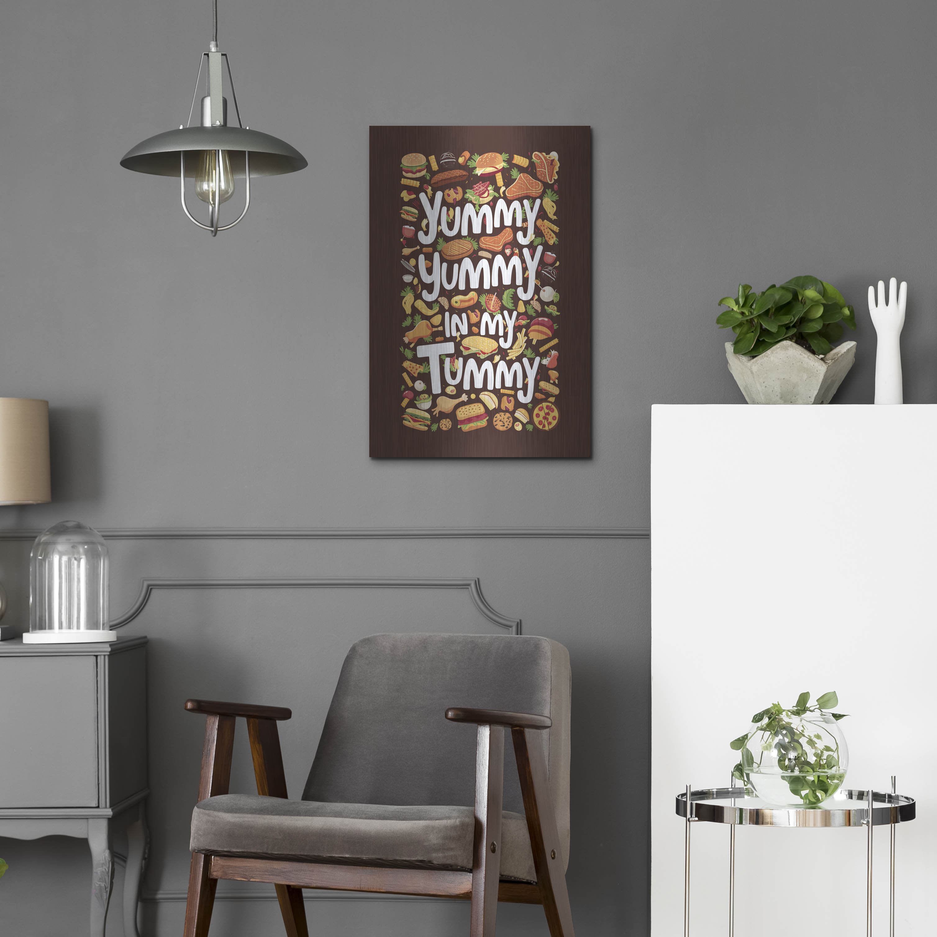 Trinx Yummy Yummy In My Tummy' by Andreas Magnusson Metal Wall Art ...