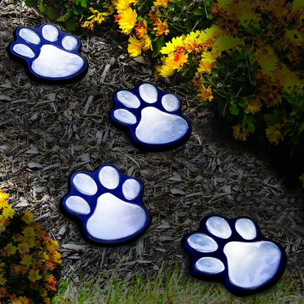 The Holiday Aisle® Dog Animal Paw 4 Solar String Lights & Reviews | Wayfair
