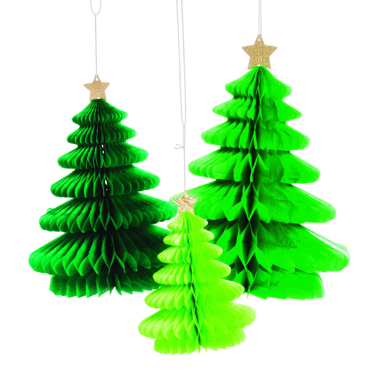 Oriental Trading Company 3 Piece Christmas Tree Tissue Flowers Set ...