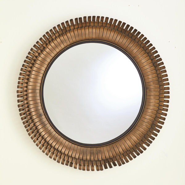 Signature III Iron Wall Mirror | Perigold