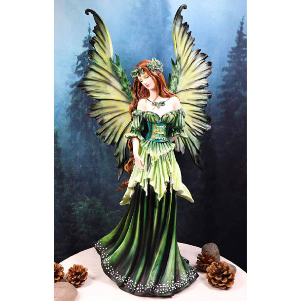 Trinx Fairy Statuary Fantasy & Sci-Fi Garden Statue & Reviews | Wayfair