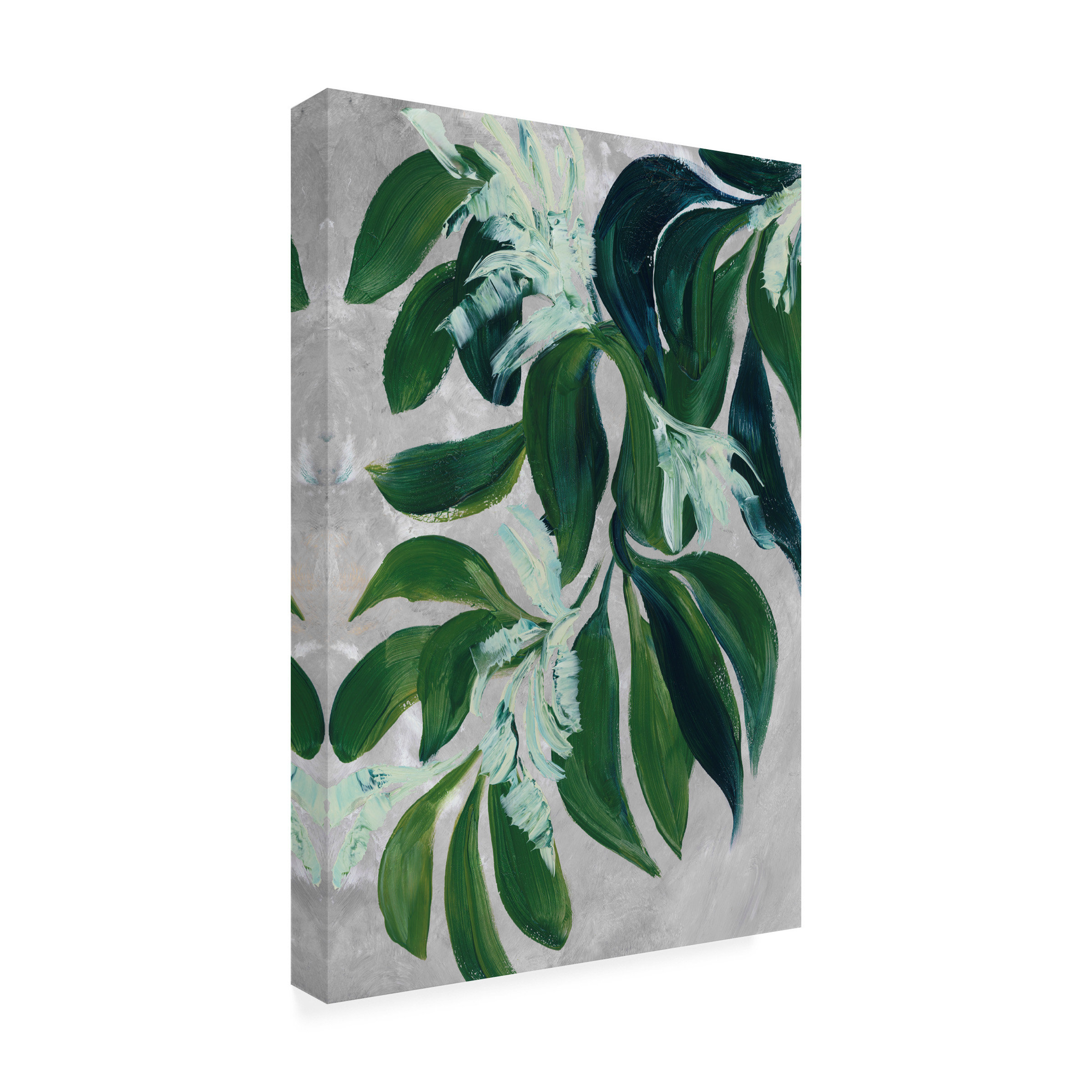 Winston Porter Chotu Yoon leaves by Winston Porter - Wrapped Canvas ...