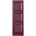 Alpha Shutters Custom Three Panel-style Raised Panel Vinyl Shutters ...
