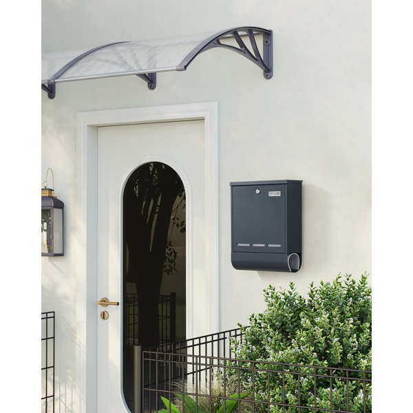 Inbox Zero Demonte Steel Wall Mounted Post Box | Wayfair.co.uk