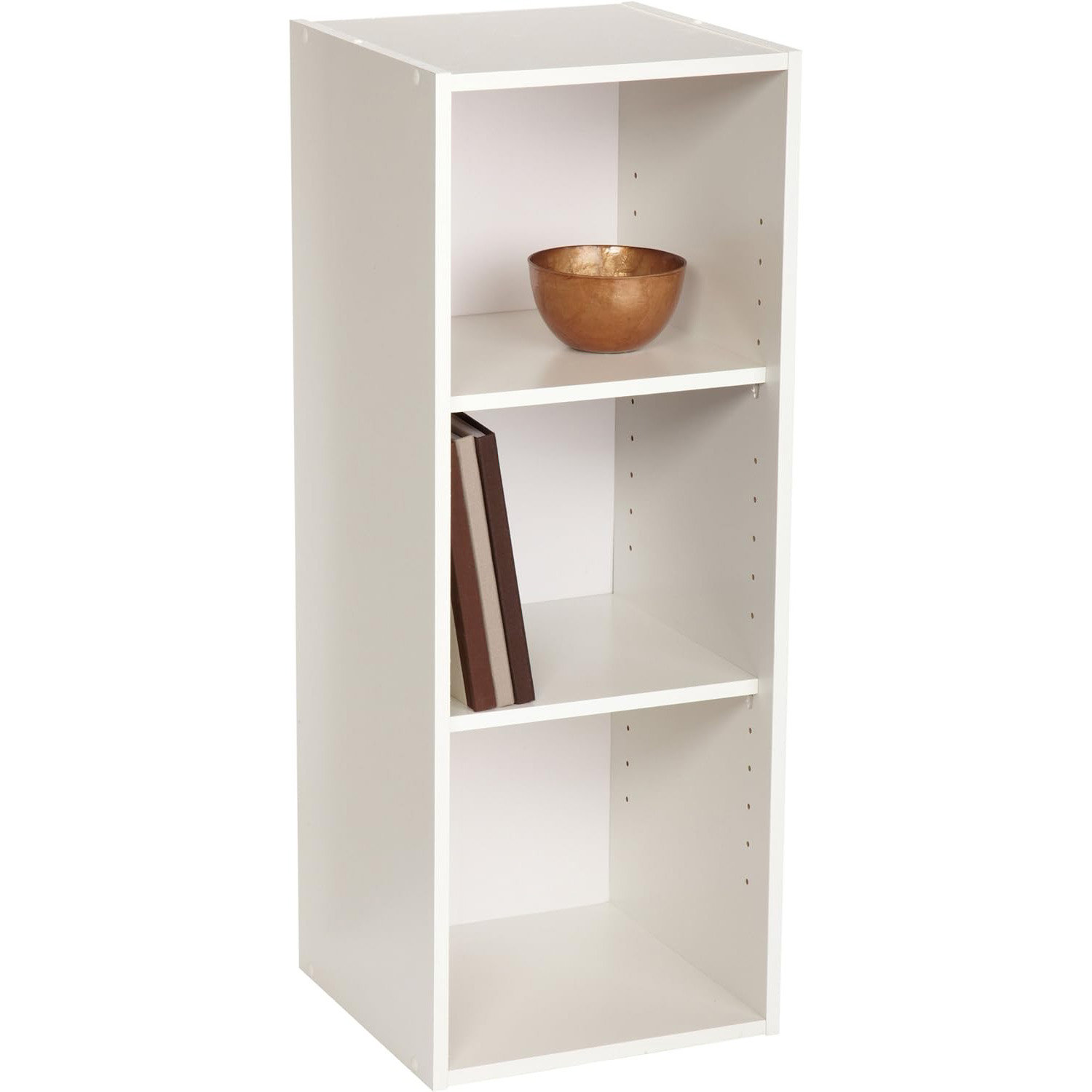 Ebern Designs Stackable 3-Shelf Organizer, White - Wayfair Canada