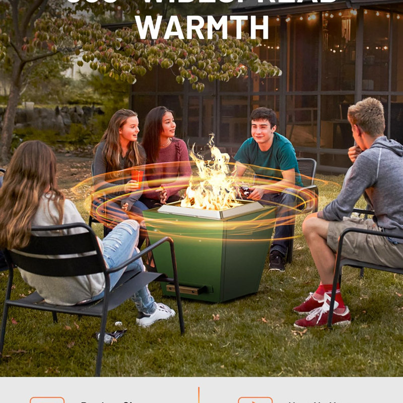 20 Inch Fire Pit With Ash Pan LEGACY HEATING Cyberpit One 20" Smokeless ...