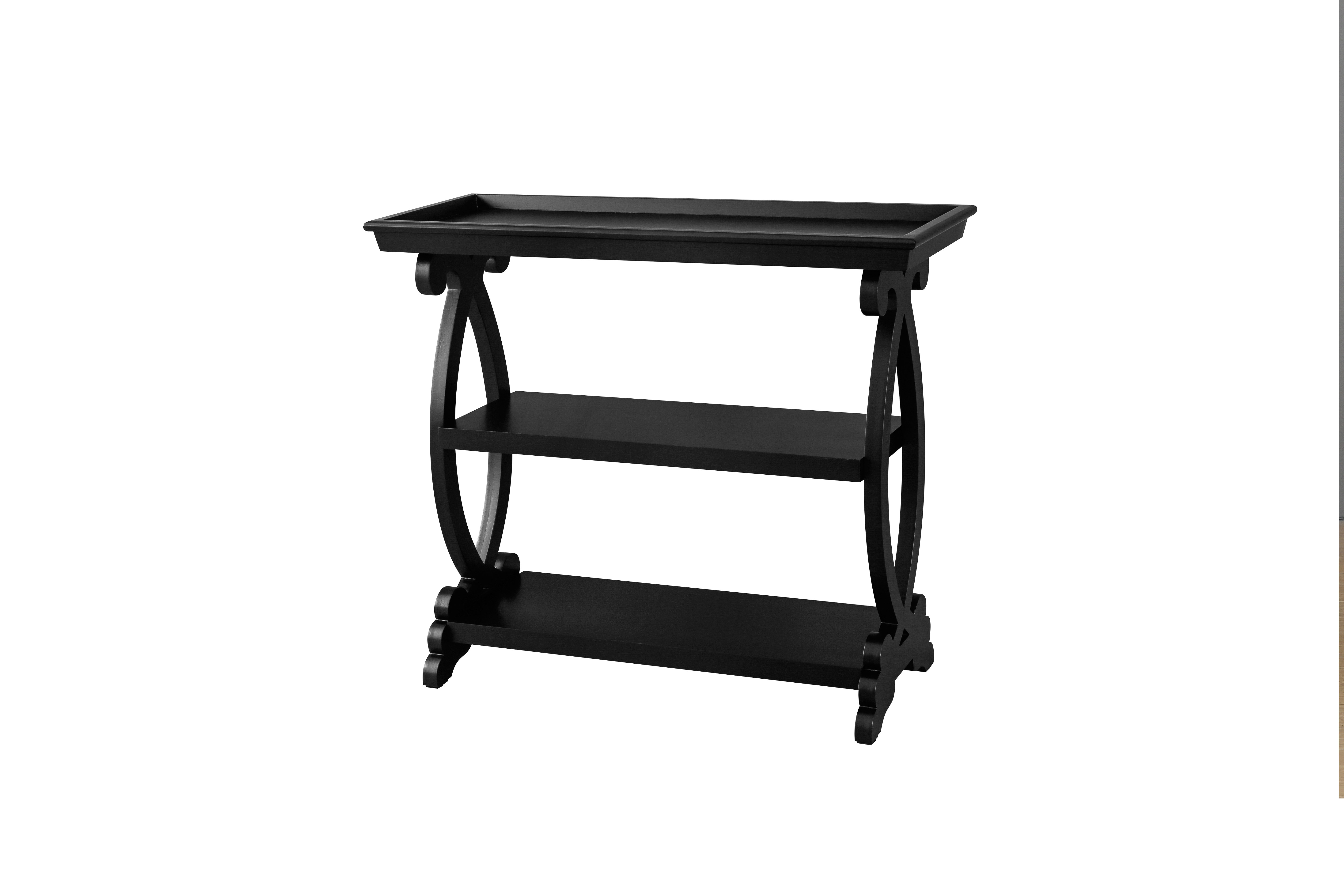 Ophelia & Co. Elegant 3-Tier Console Table | Wayfair