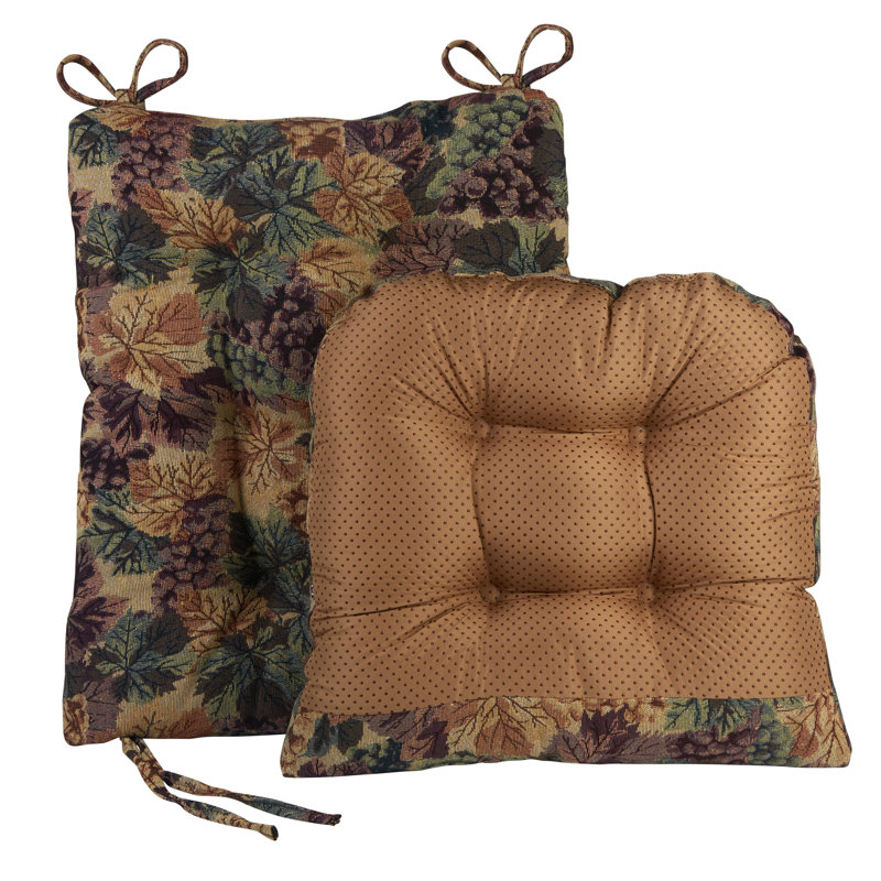 Fleur De Lis Living Non-Slip Rocking Chair Cushion Set & Reviews | Wayfair
