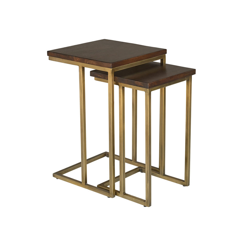 Steelside™ Eastville C Table Nesting Tables & Reviews | Wayfair