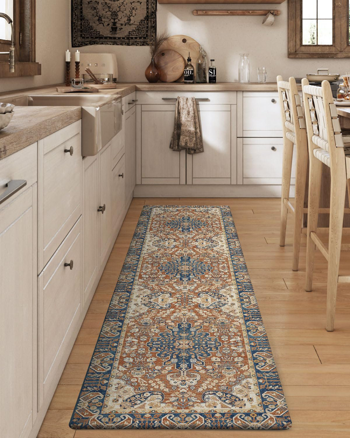 Bungalow Rose Kitchen Mats For Floor Cushioned, 23X86 Extra Large Long ...