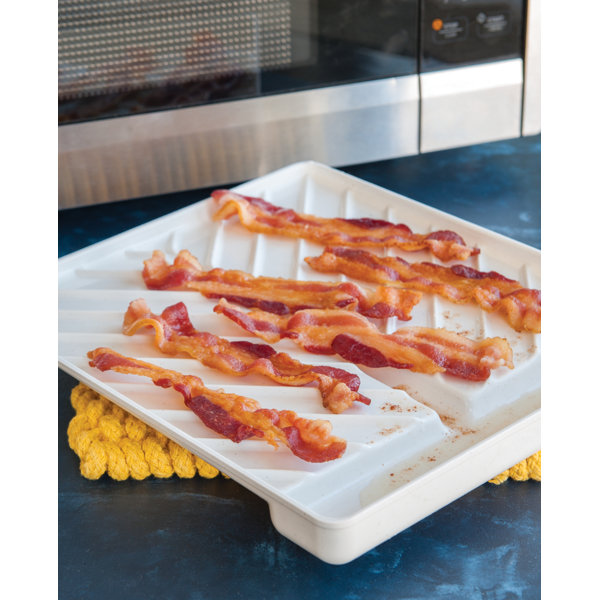 Nordic Ware Microwave 12" Bacon Tray and Food Storage & Reviews | Perigold