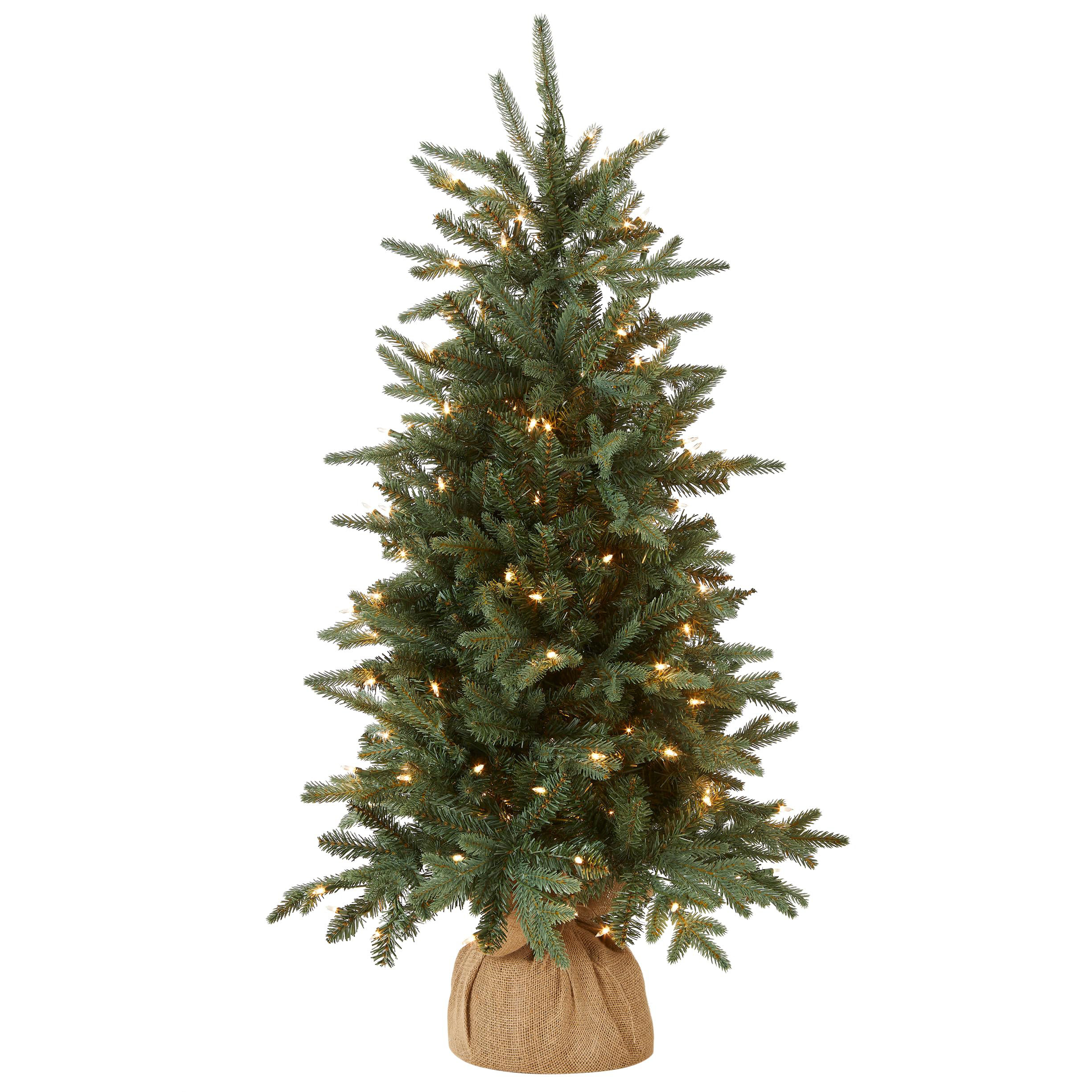 The Holiday Aisle® Pre-lit Artificial Mini Christmas Tree | Wayfair
