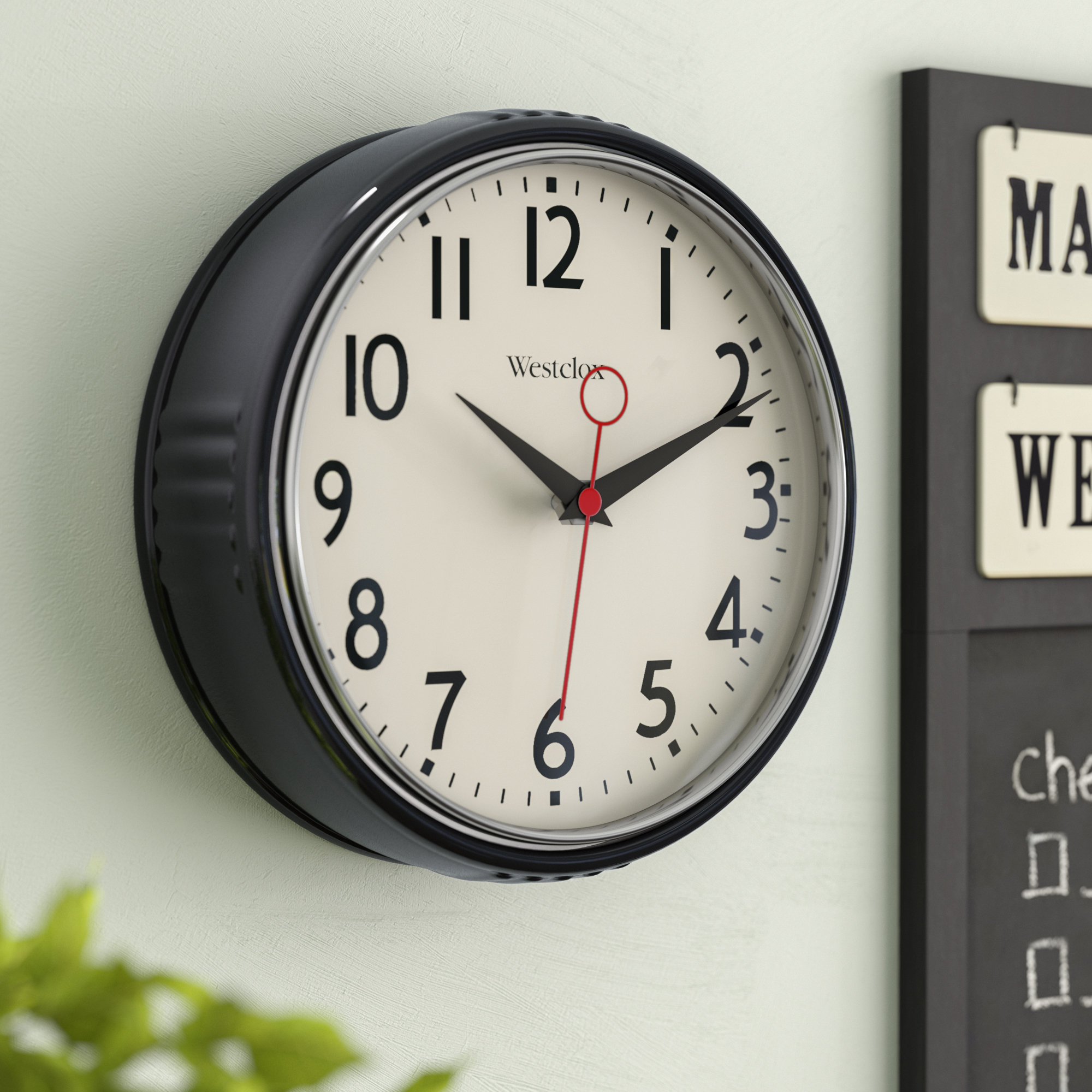 George Oliver Fausley 9.5" Wall Clock & Reviews | Wayfair