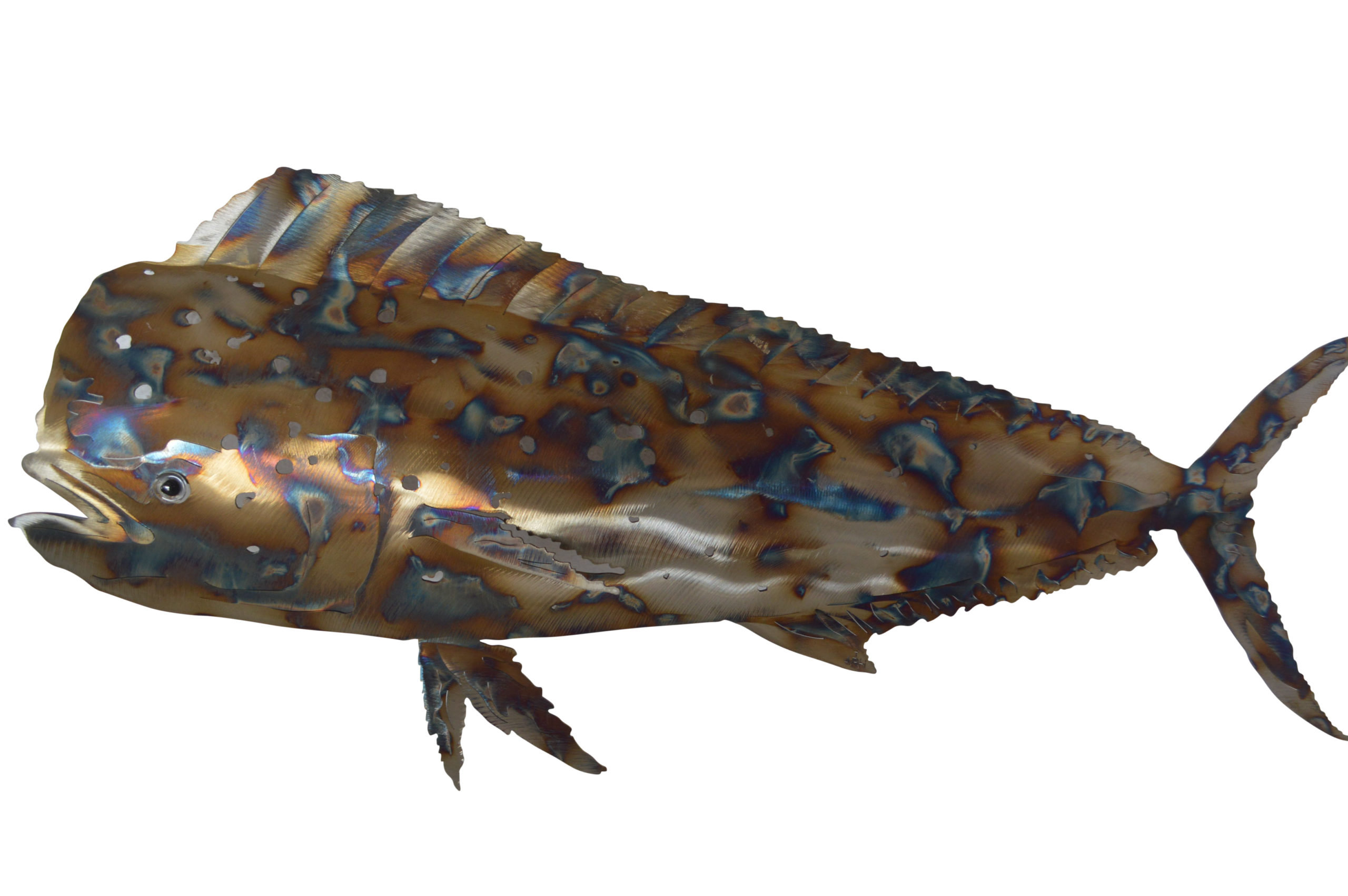 Rosecliff Heights Mahi Mahi laser cut steel wall mounted | Wayfair