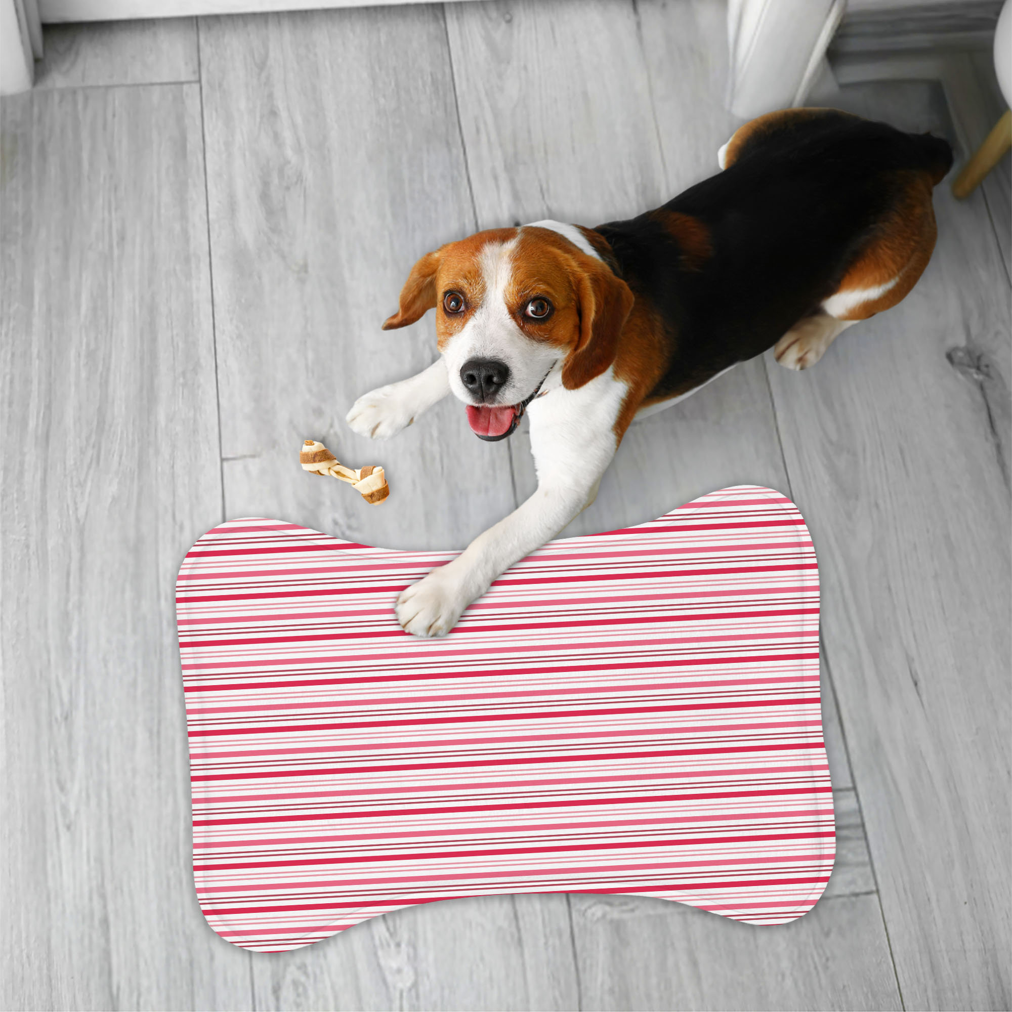 MentionedYou Pink Cherish - 1 Piece Bone Shape Feeding Mat | Wayfair
