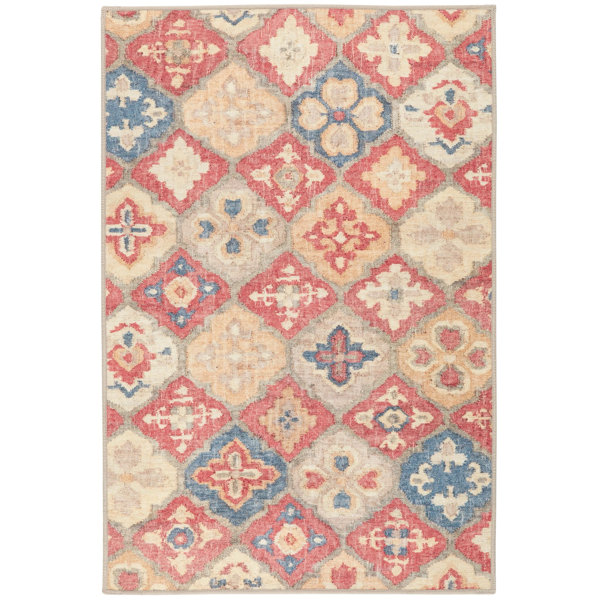 Dash and Albert Rugs Pali Multi Machine Washable Rug & Reviews | Wayfair