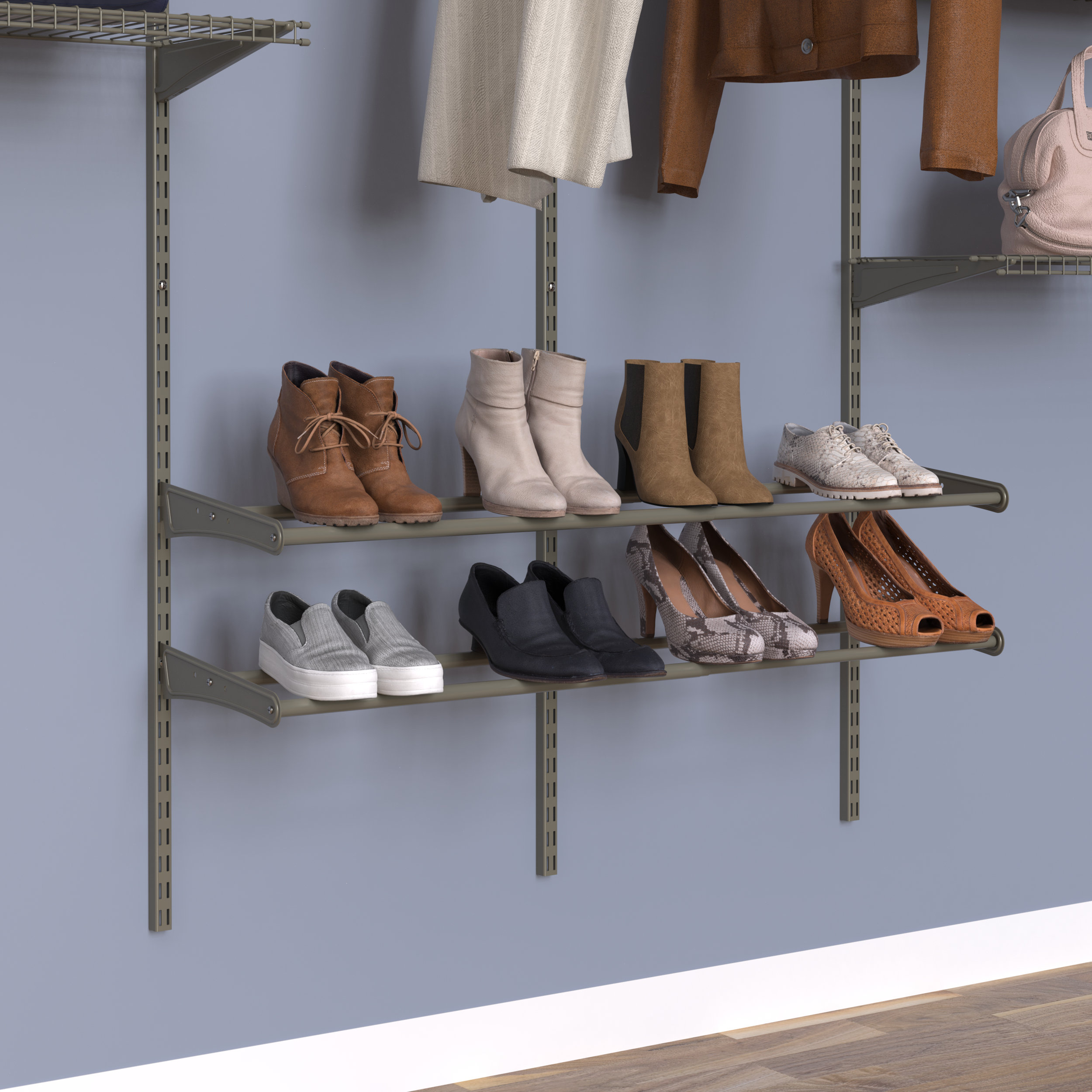 ClosetMaid ShelfTrack Shoe Rack Shelf Kit - Wayfair Canada