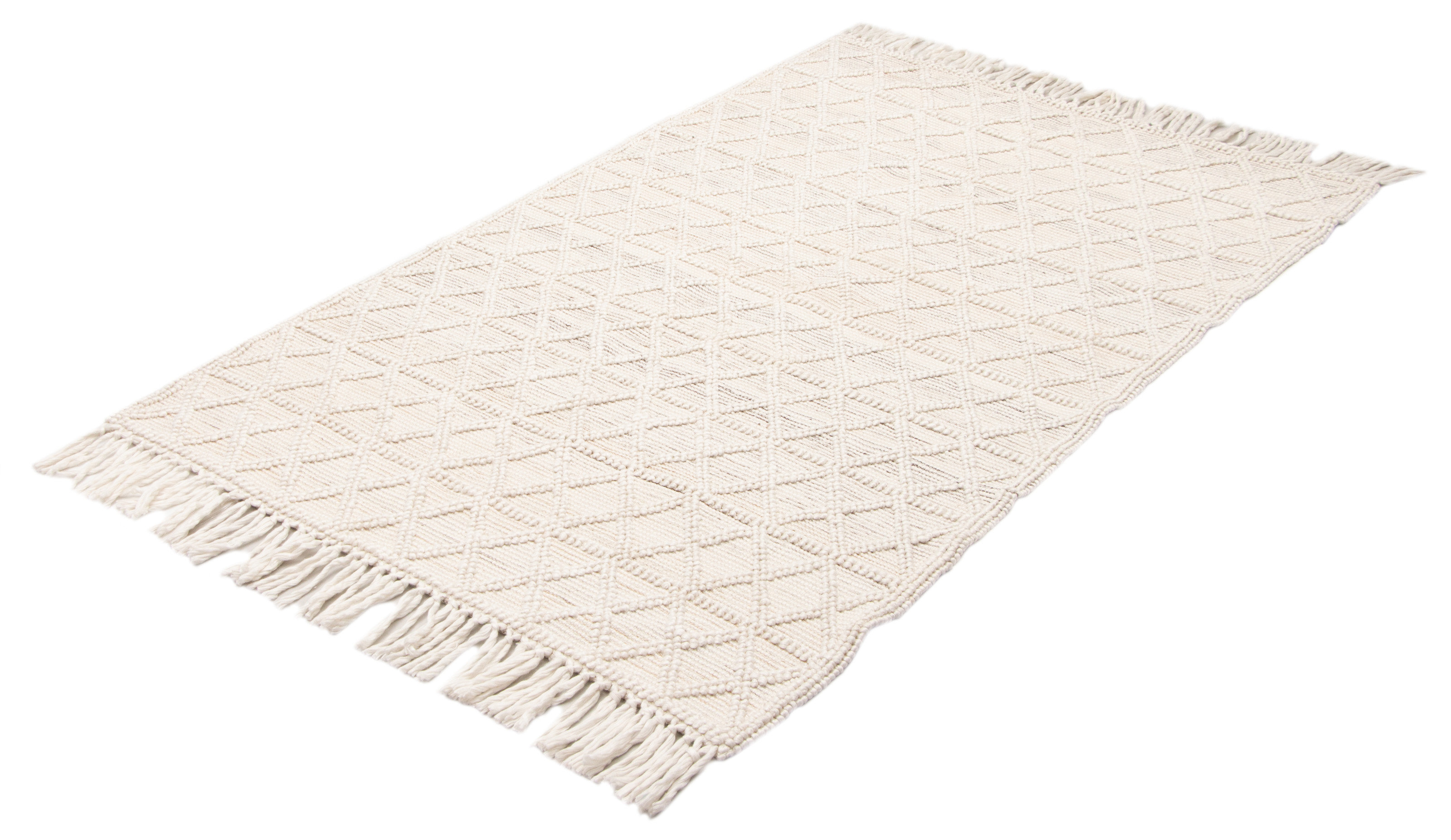 Foundry Select Mulvey Cream Rug 5'1" X 8'0" | Wayfair