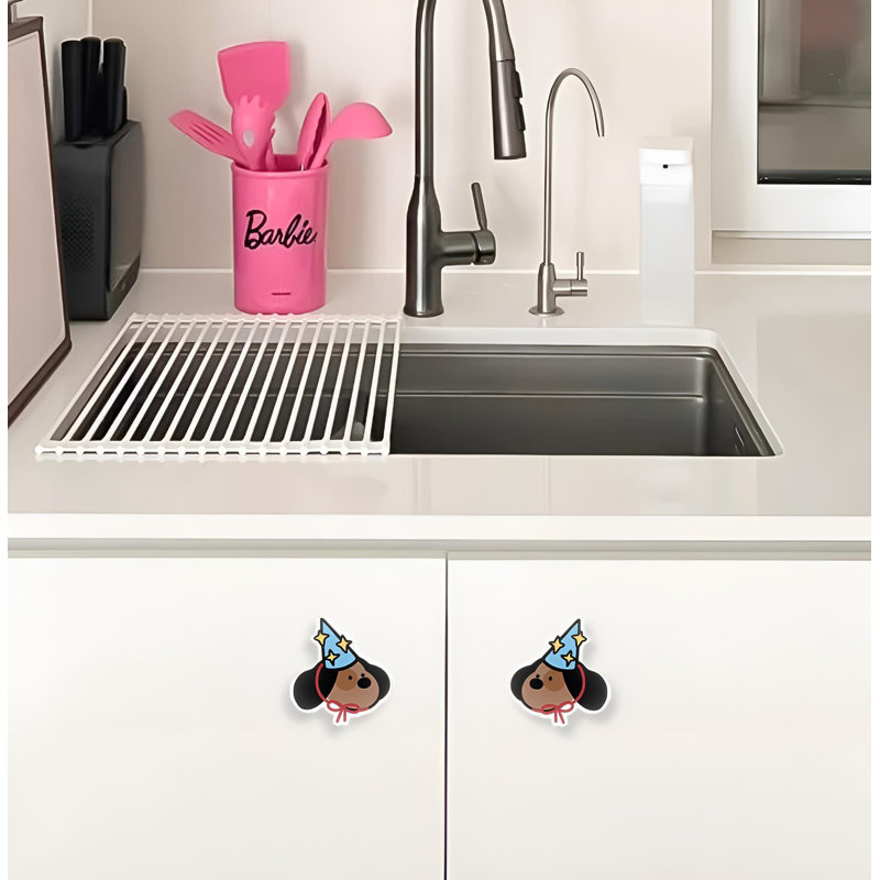 Infinitee Green Cute Acrylic Cabinet Door Handle | Wayfair