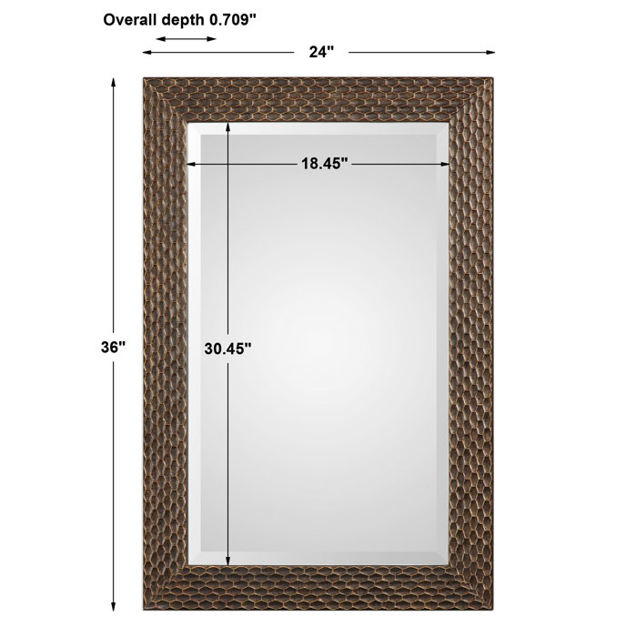 Lark Manor Rectangle Mirror & Reviews | Wayfair