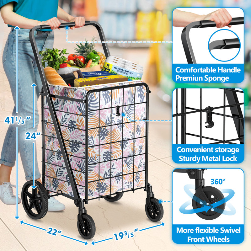 ARC 41.2 H x 19.6 W Cart & Reviews | Wayfair