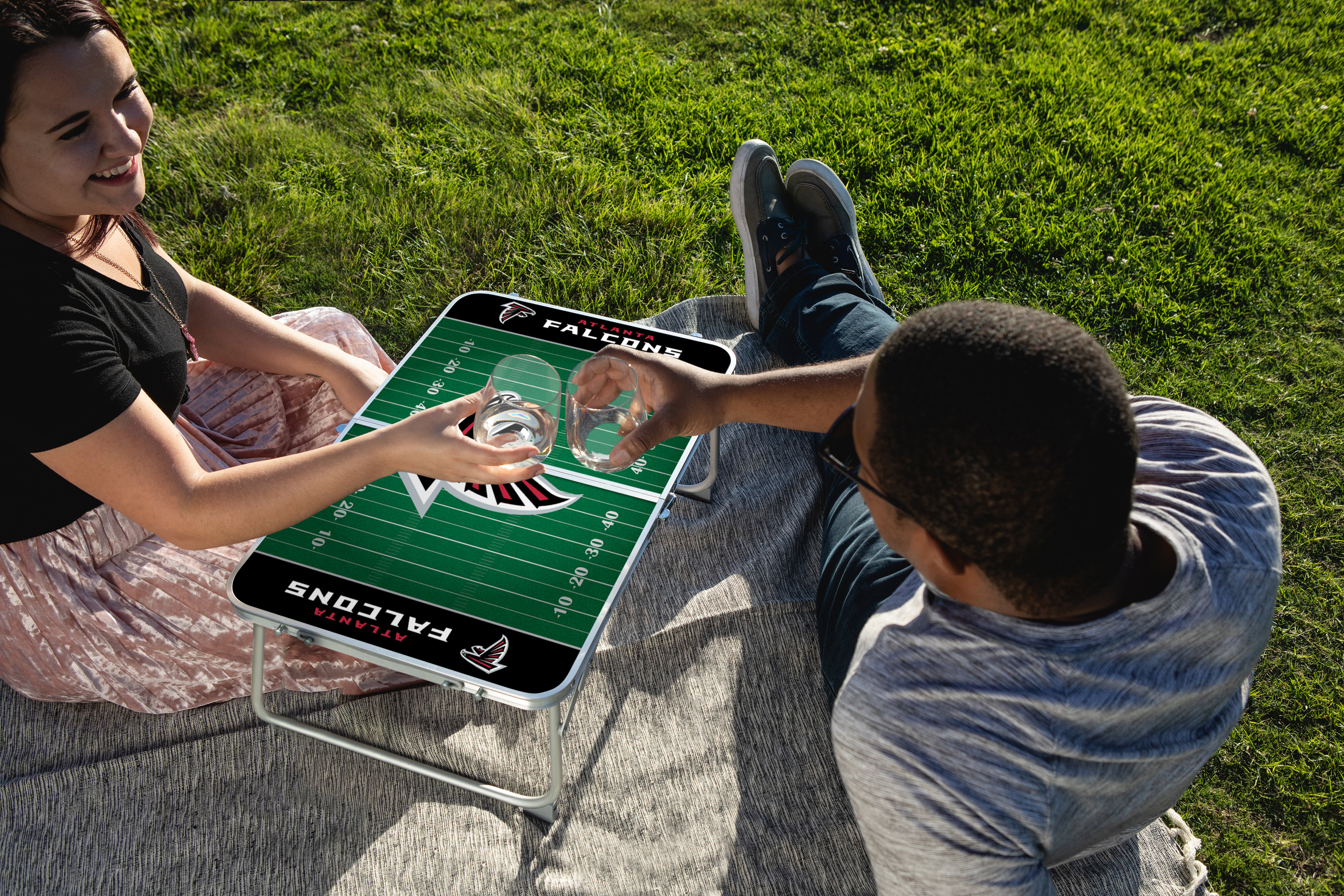 ONIVA™ NFL Atlanta Falcons Concert Table Mini Portable Table | Wayfair
