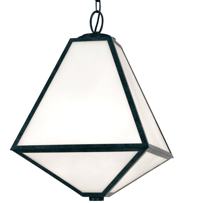 Joss & Main Maribel 3 - Light Outdoor Hanging Lantern & Reviews | Wayfair