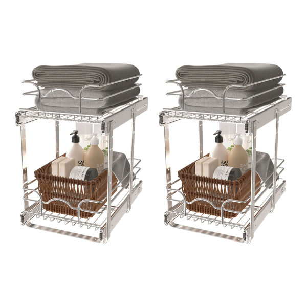Rev-A-Shelf Cabinet Pull Out Shelf Organizer (2 Pack) - Wayfair Canada