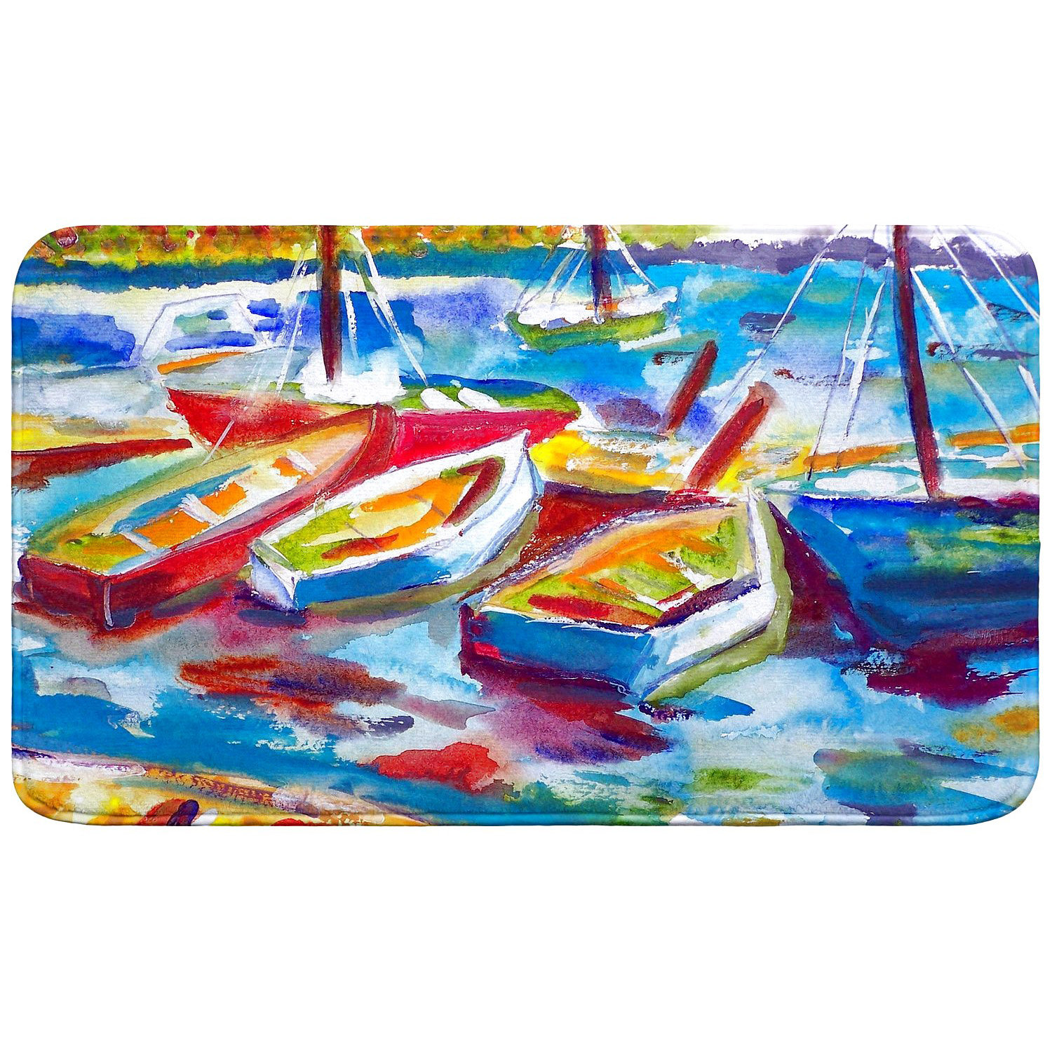 Dovecove Betsy's Marina II Bath Mat - Wayfair Canada