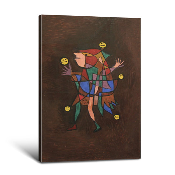 Red Barrel Studio® Der Narr On Canvas by Paul Klee Print | Wayfair