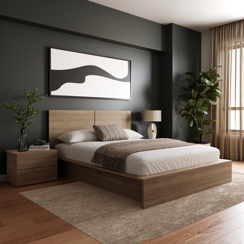 Wade Logan® Antonnio 4 Piece Bedroom Set with Bed, Headboard, and 2 ...