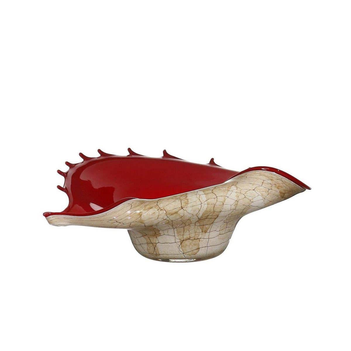 Brayden Studio® Frankee Red 5'' Glass Table Vase | Wayfair