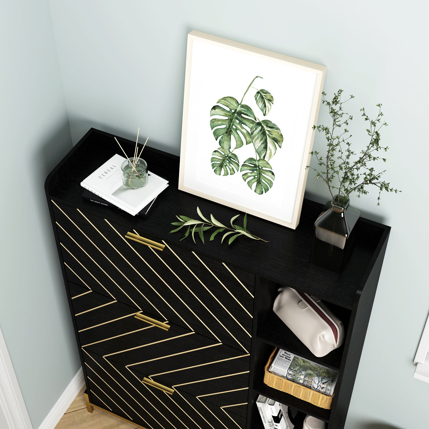 Mercer41 Jebidiah Accent Cabinet | Wayfair