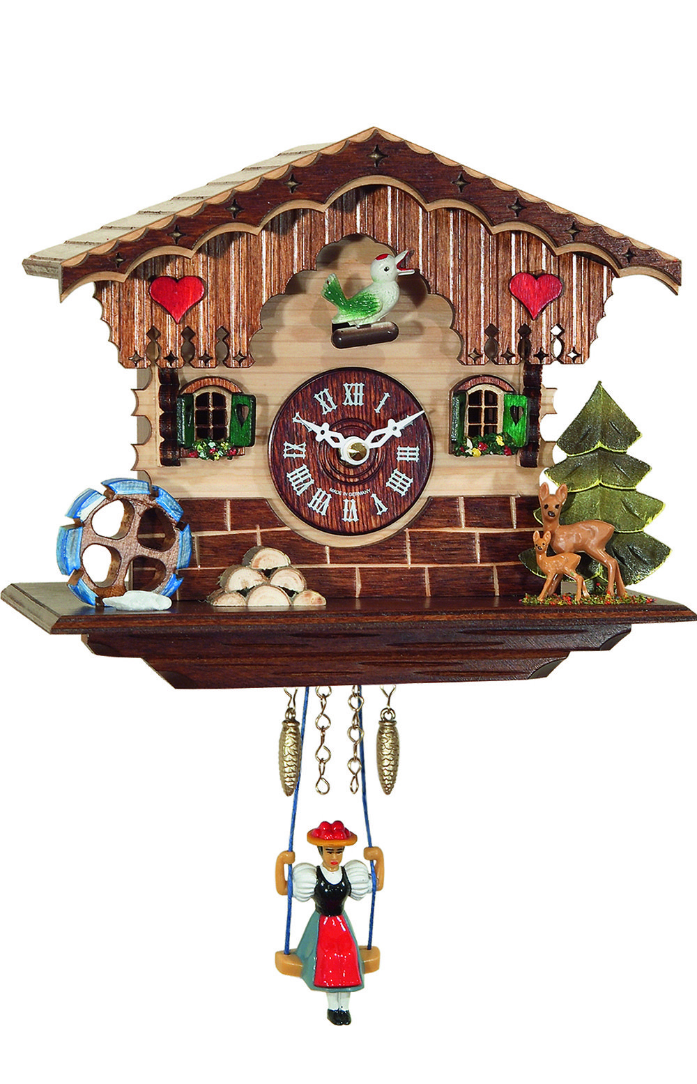Loon Peak® Boutelle Battery Operated Clock | Wayfair