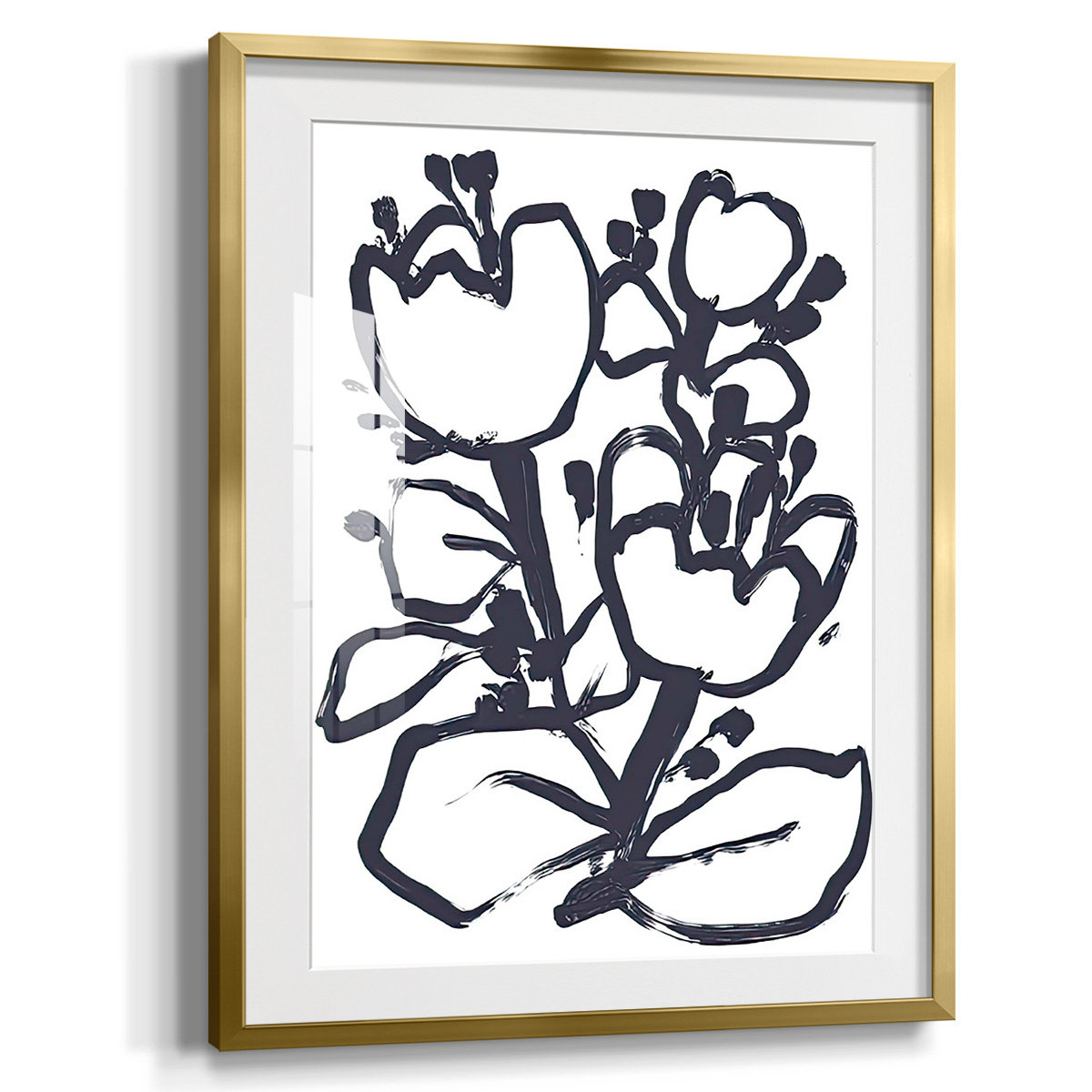 Wrought Studio™ Semi Stack III Framed Print | Wayfair