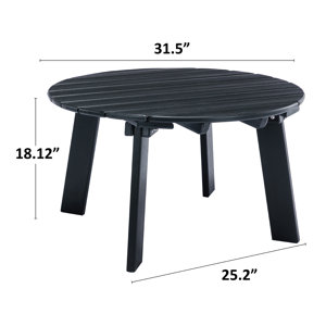 Winston Porter Roseann Plastic Coffee Table & Reviews | Wayfair