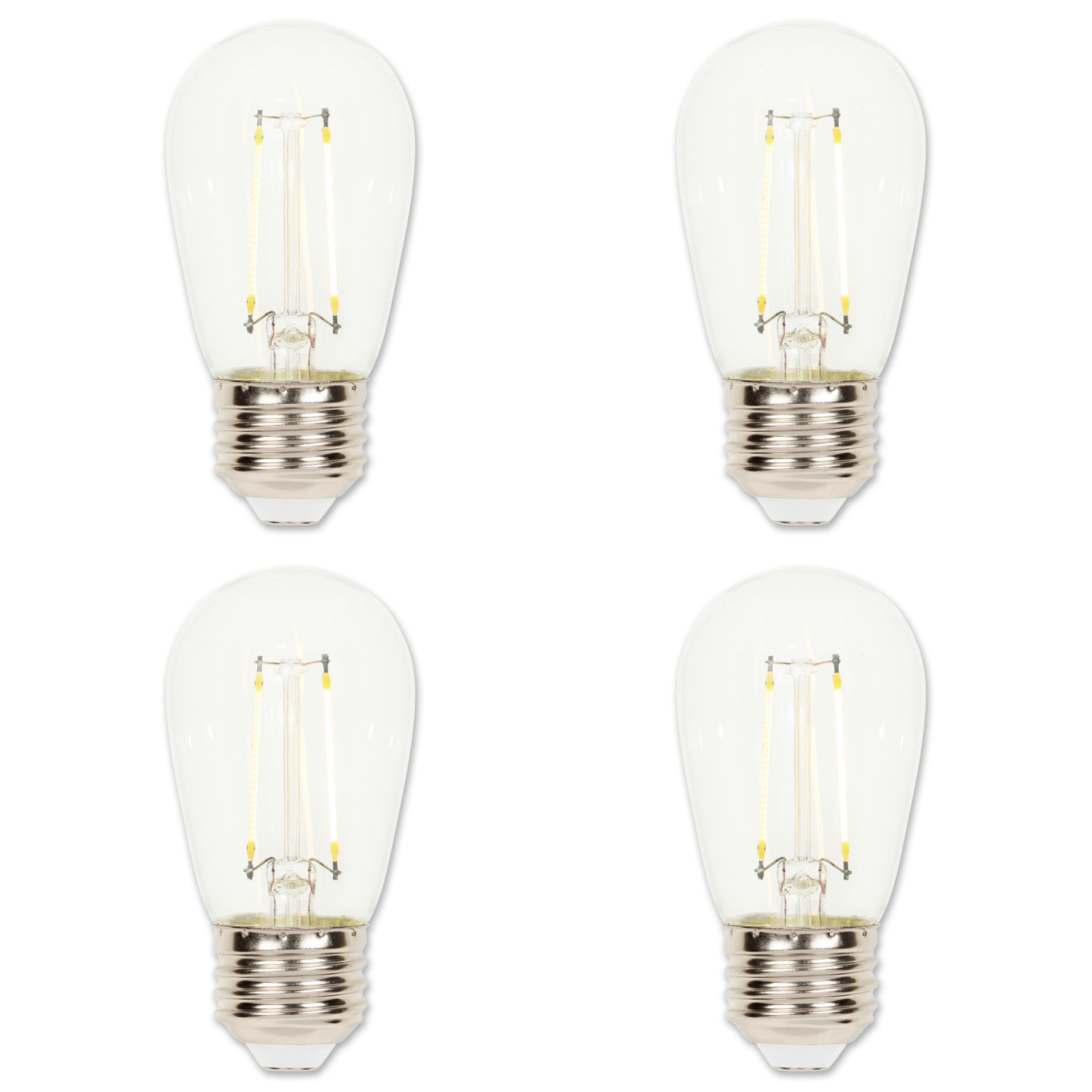 Westinghouse Lighting 1-Watt (15-Watt Equivalent) Clear S14 Filament ...