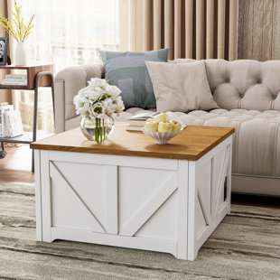 Square Lift-Top Coffee Tables You'll Love | Wayfair