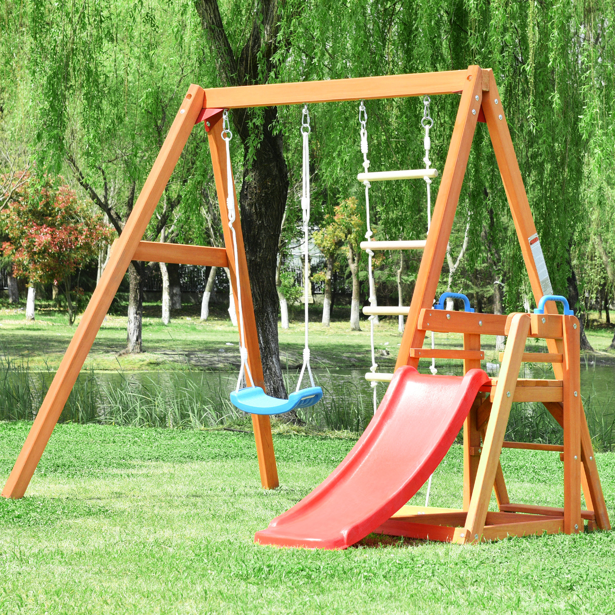 ACCURATE HOME INSPECTIONS LLC Swing Set Outdoor Playset Backyard ...