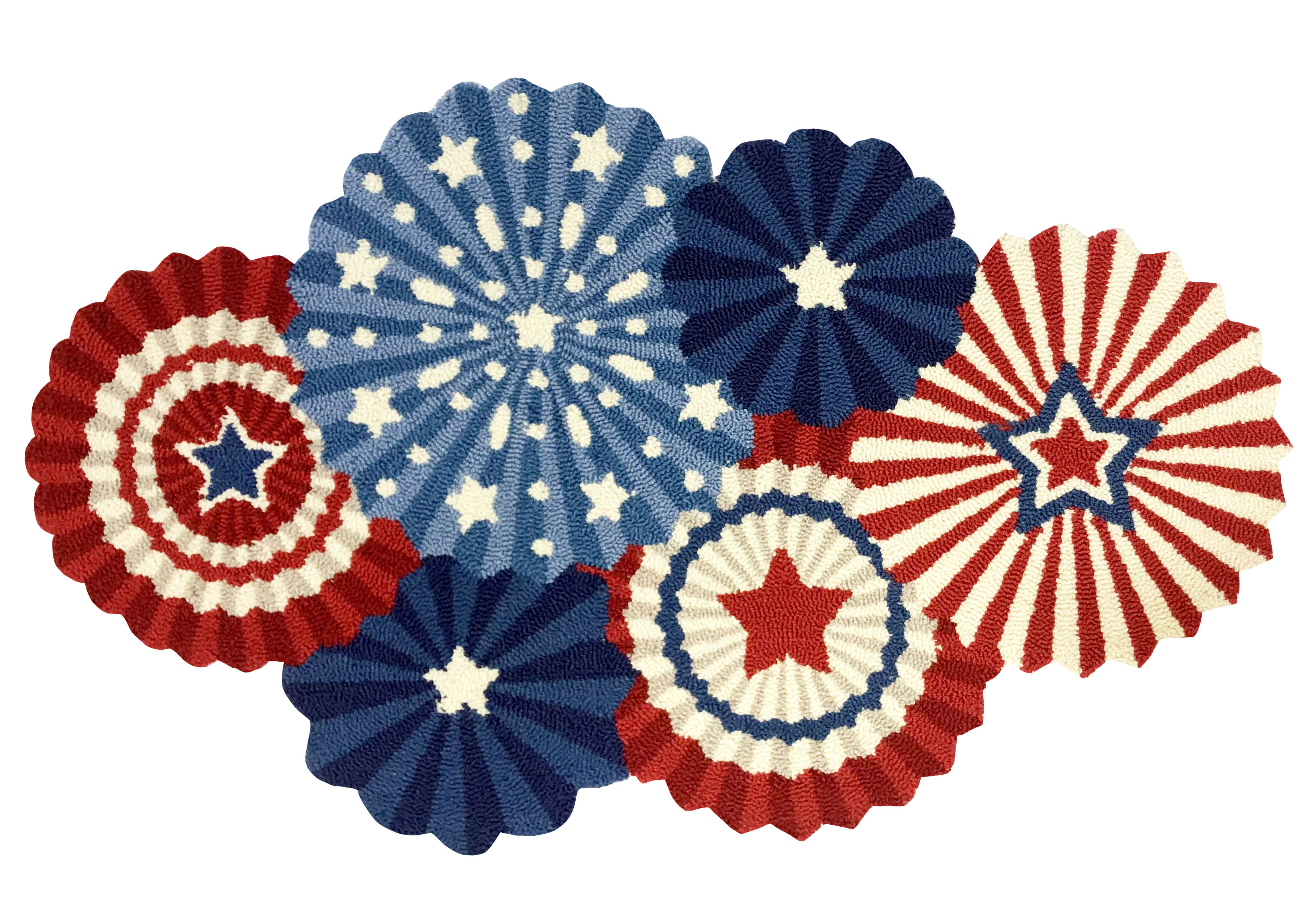 Alcott Hill® American Bunting Size 24"X36" | Wayfair