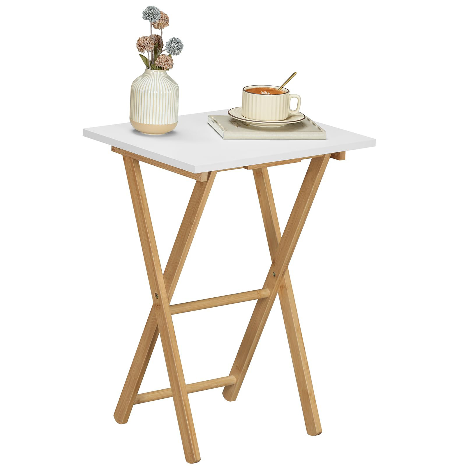 Ophelia & Co. Folding TV Tray Table, Portable Snack Table, Easy To ...