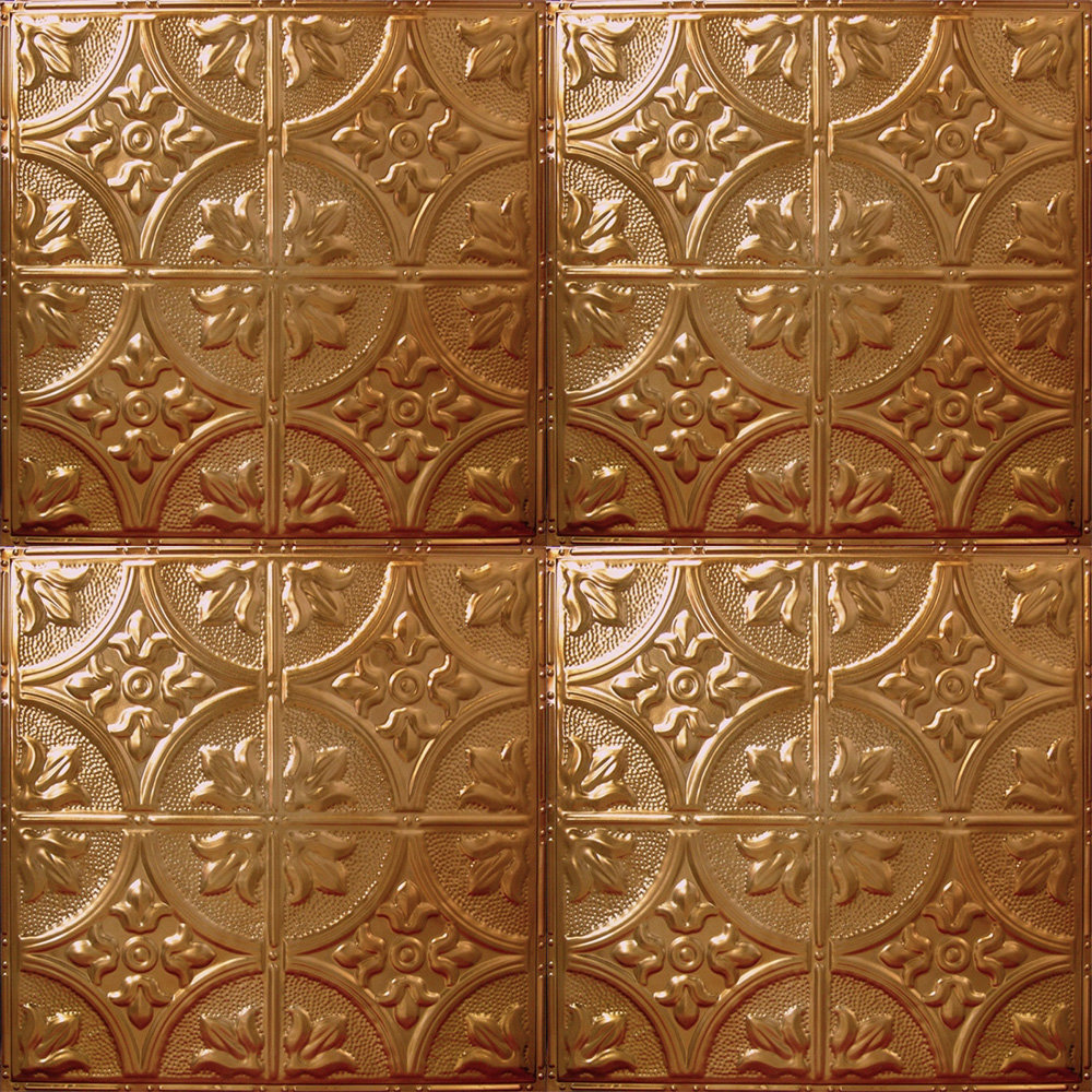 American Tin Ceilings Pattern 2' x 2' (24" x 24") Wall Panels & Ceiling ...