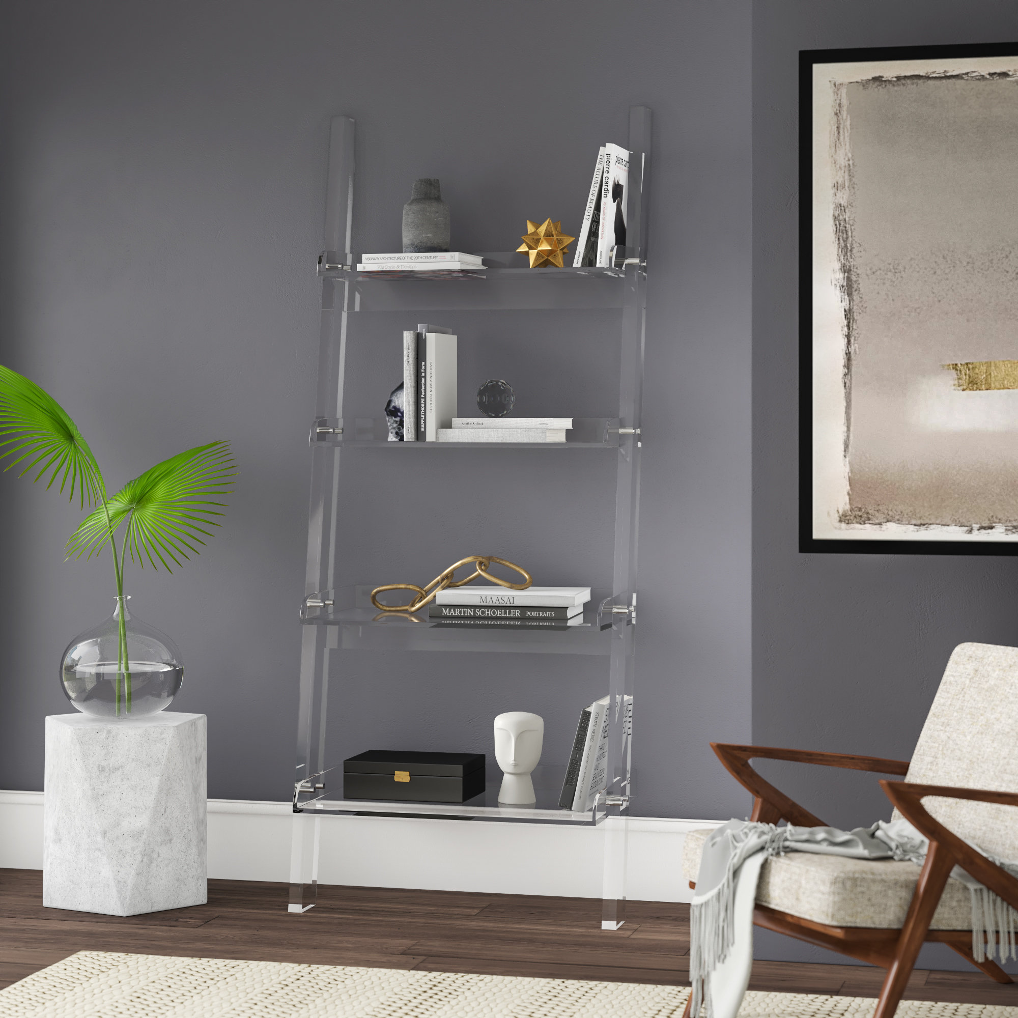 Mercury Row Bibliothèque échelle Elam - Wayfair Canada