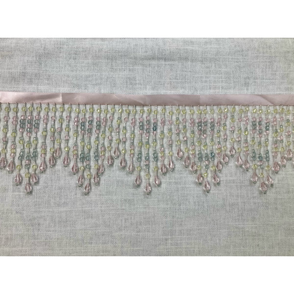 Rose Lace And Braid Fabric - Wayfair Canada