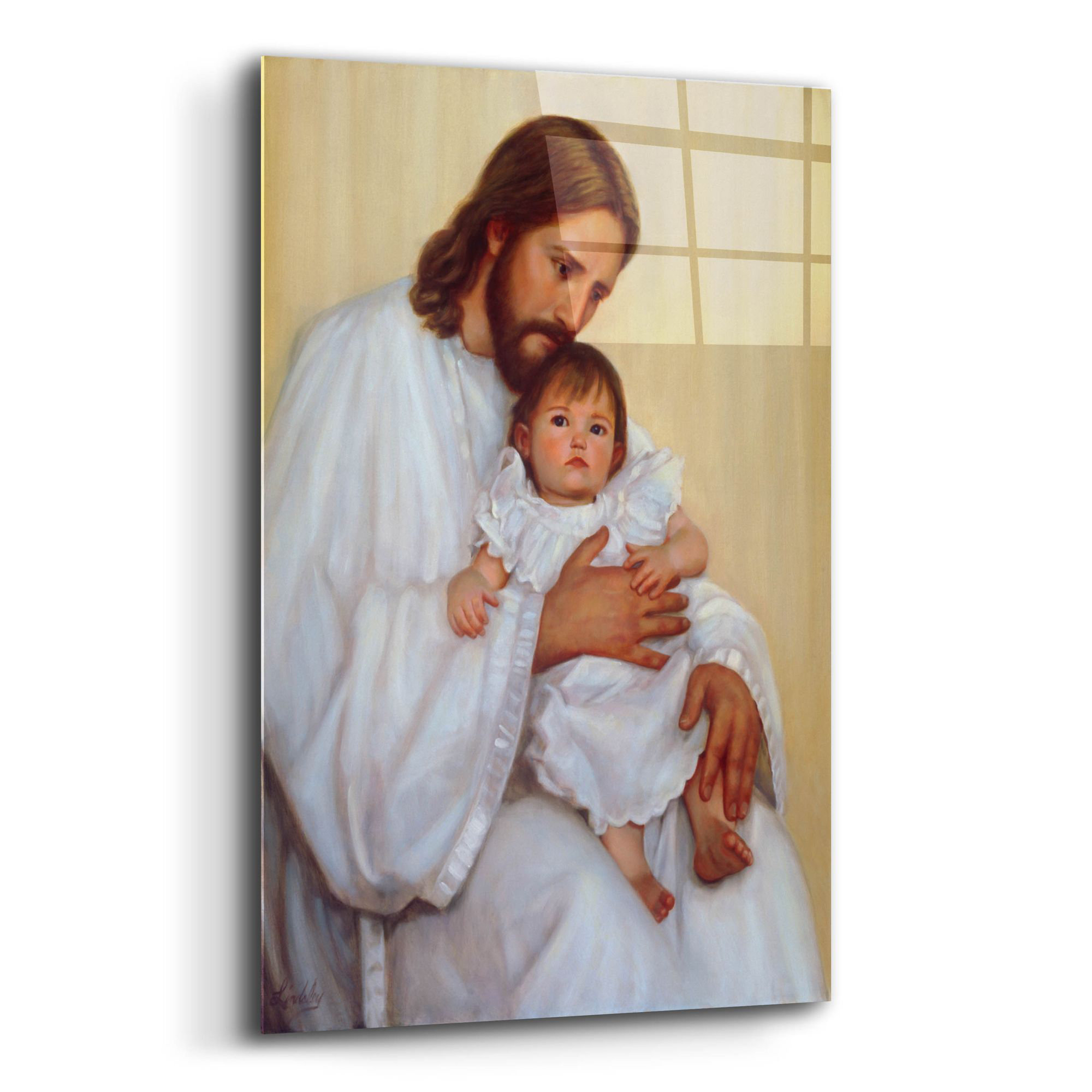 Red Barrel Studio® 'Safely In His Arms' By David Lindsley, Acrylic ...