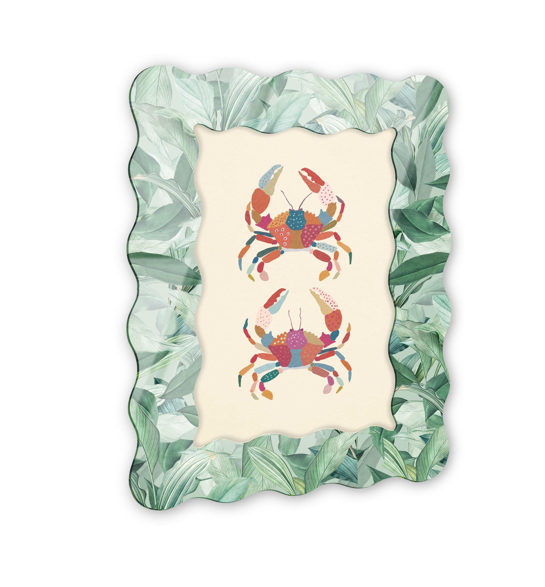 Notori Art Twin Crabs Acrylic Wall Frame by NOTORIART | Wayfair