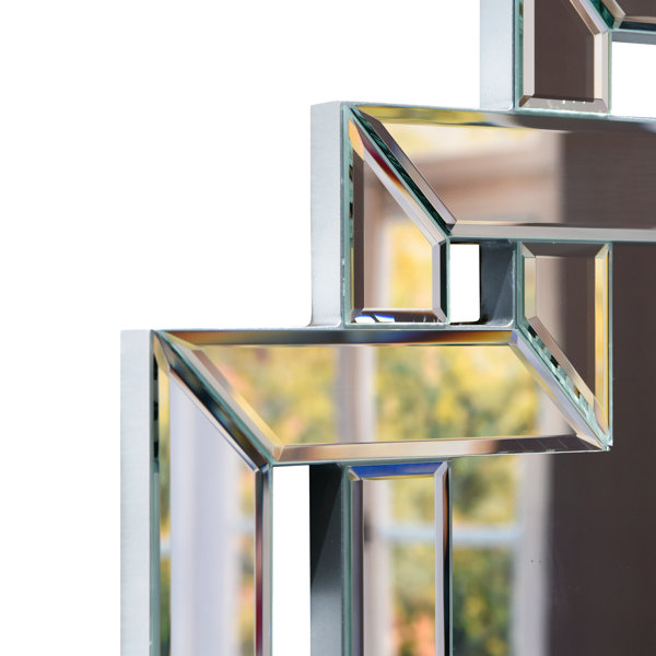 Mercer41 Lulah Glass Rectangle Wall Mirror & Reviews | Wayfair